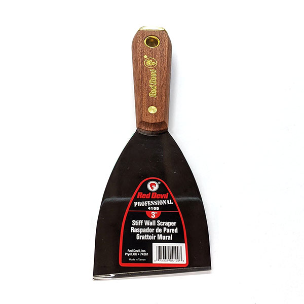 Red Devil 3″ Stiff Scraper – Colorado Steel Sash